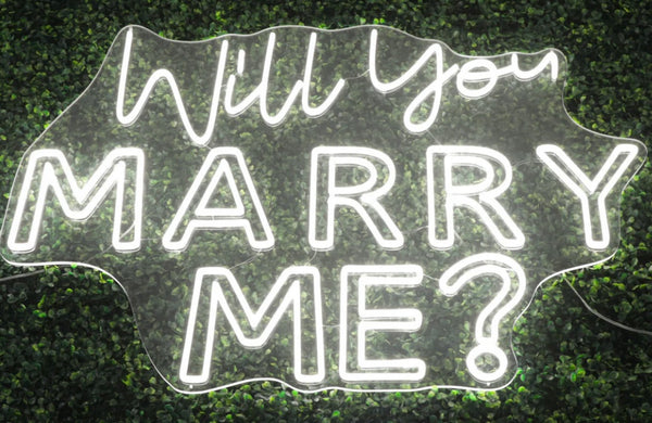 Will You Marry Me Led Sign – Platinum Prop House, Inc.