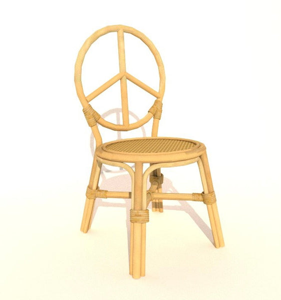 Kids Rattan Peace Chair – Platinum Prop House, Inc.