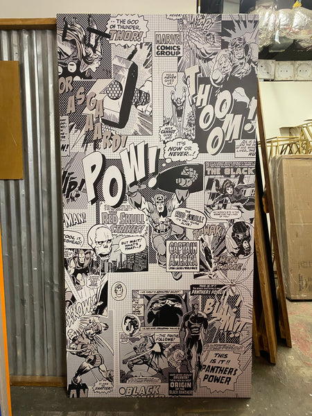 Superhero Comic Backdrop Panel – Platinum Prop House, Inc.