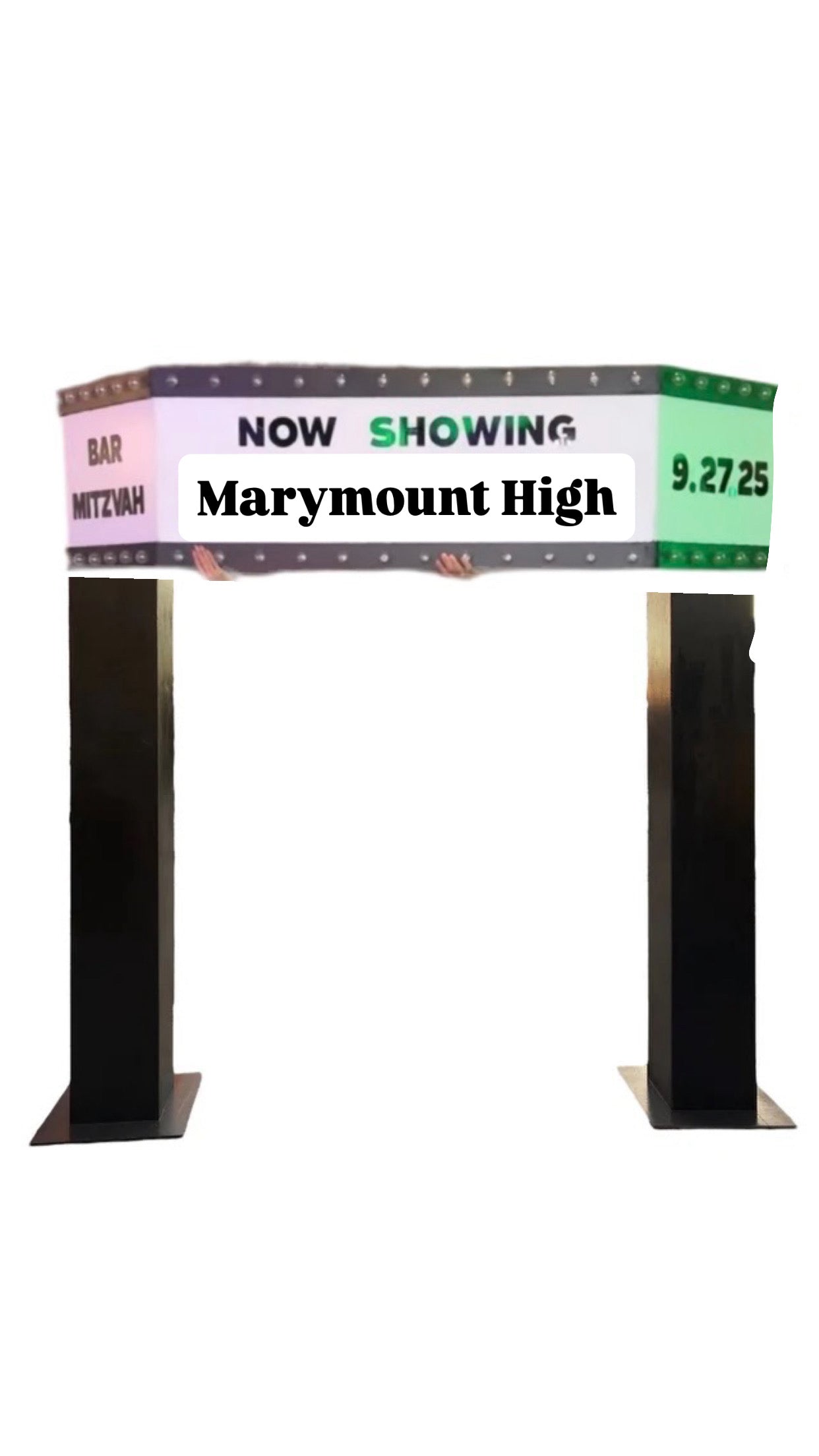 Now Showing Movie Arch – Platinum Prop House, Inc.