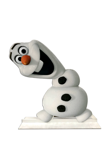 Olaf Wood Cut Out Standee – Platinum Prop House, Inc.