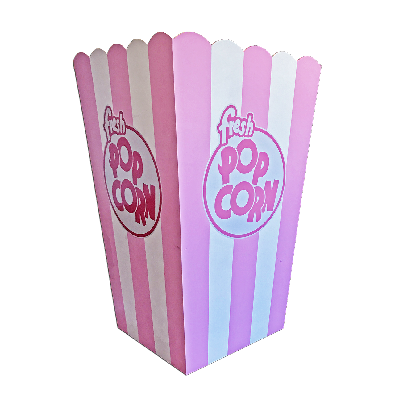 Giant Light Pink Popcorn Box – Platinum Prop House, Inc.