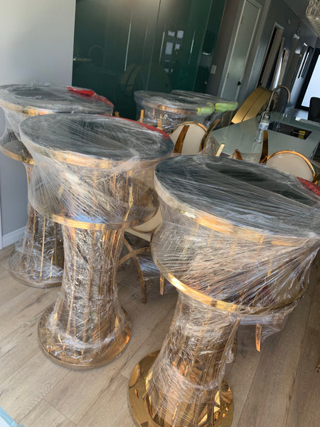 Gold Cocktail Tables – Platinum Prop House, Inc.