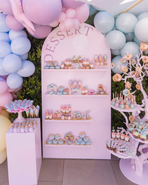 Light Pink Arch Shelf Display Wall – Platinum Prop House, Inc.