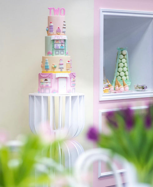 3 Foot White Circe Cylinder – Platinum Prop House, Inc.