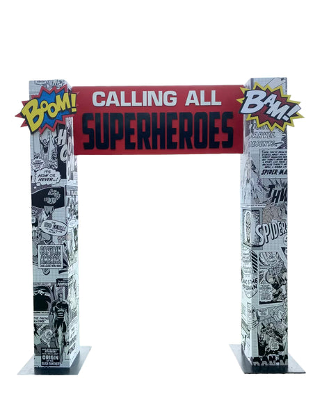 Superheroes Arch – Platinum Prop House, Inc.